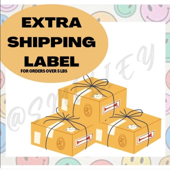 Accessories | Extra Shipping Label | Poshmark
